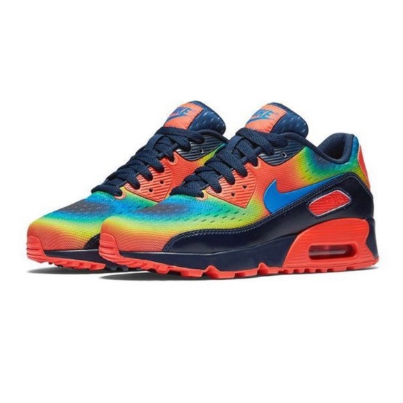 Nike | Shoes | Nike Colorful Air Max 9s Gs 6y 6 Youth Kids Heat Map ...